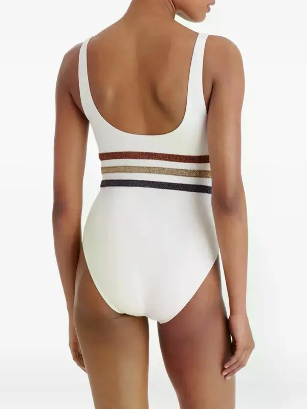 ERES Radieux Striped-waistband Swimsuit