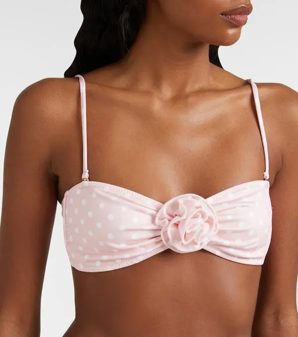 BANANHOT Nami Polka-dot Bikini Top