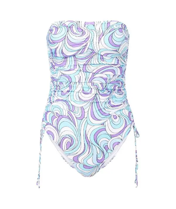 Melissa Odabash Sydney Strapless One Piece Swimsuit - Multicoloured