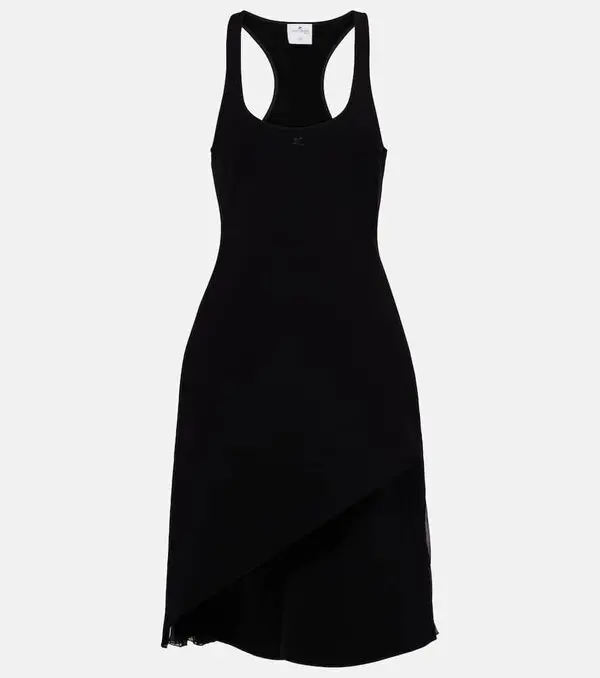 COURREGES Courrèges Infinity Asymmetric Minidress