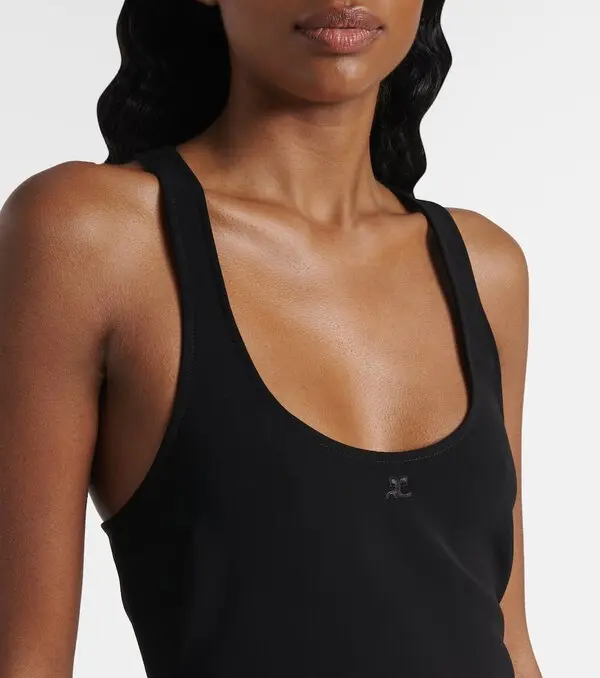 COURREGES Courrèges Infinity Asymmetric Minidress