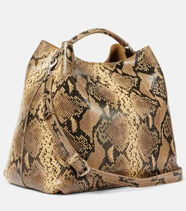 Dries Van Noten Leather Shoulder Bag