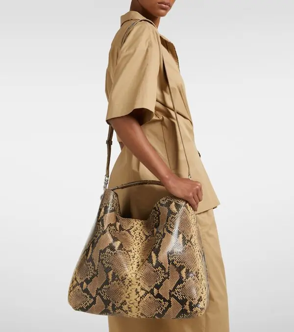 Dries Van Noten Leather Shoulder Bag