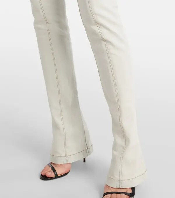 Blumarine Mid-rise Slim Jeans