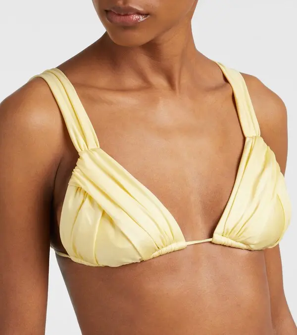 BANANHOT Melody Bikini Top - Yellow
