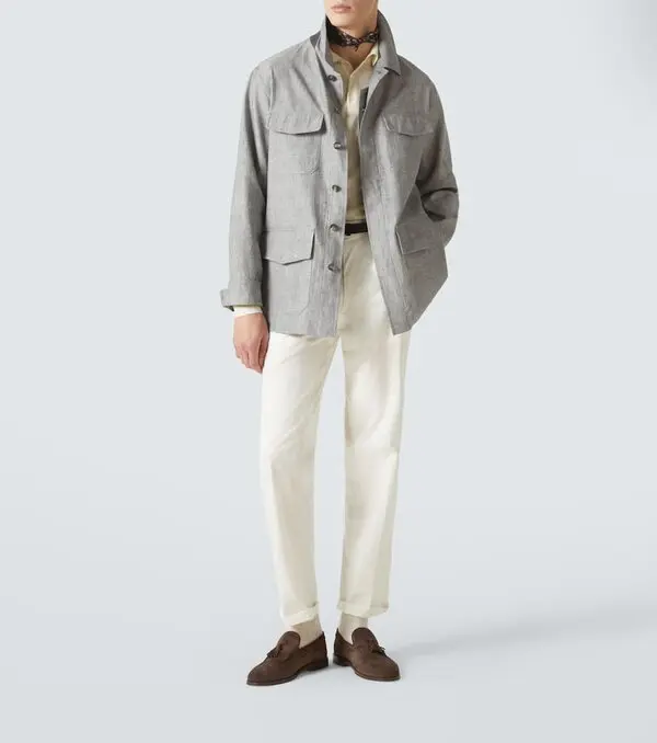 Dunhill Linen Field Jacket