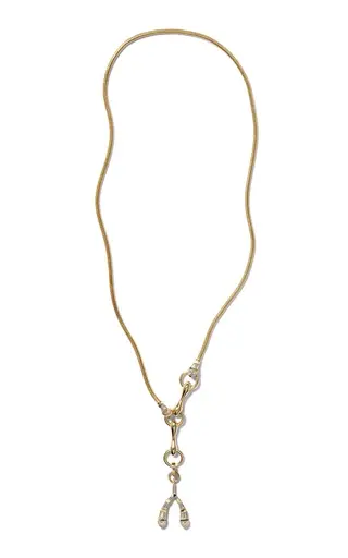 Nak Armstrong 18k Yellow Diamond Chain Necklace