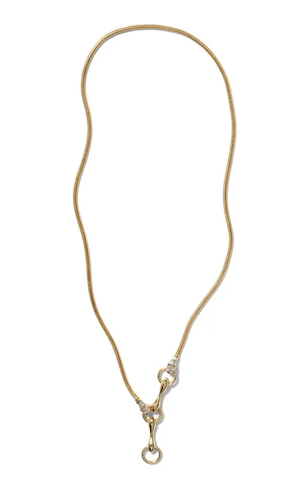 Nak Armstrong 18k Yellow Diamond Chain Necklace