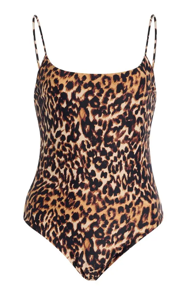 JUILLET Imey Leopard-print One-piece Swimsuit - Multi