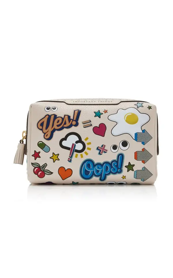 ANYA HINDMARCH Important Things Pouch - White