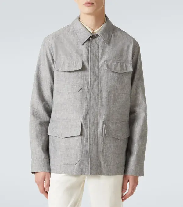 Dunhill Linen Field Jacket