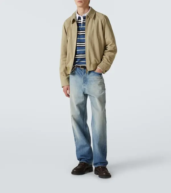 Burberry Cotton Twill Blouson - Beige