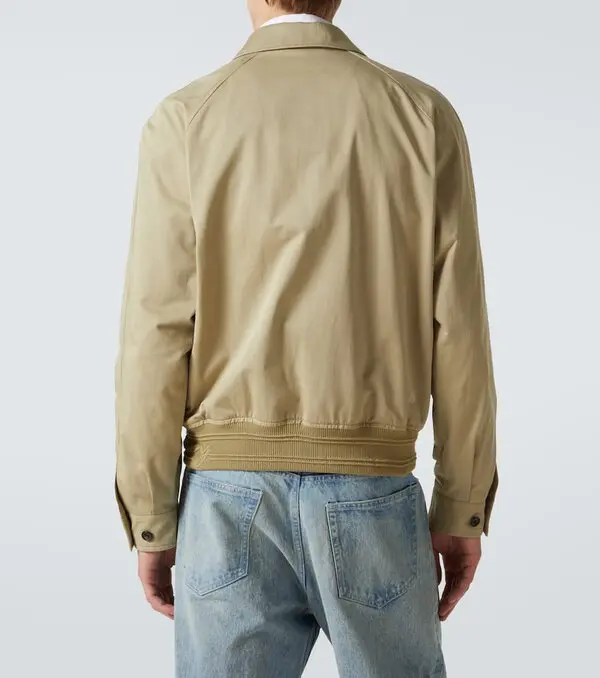 Burberry Cotton Twill Blouson - Beige