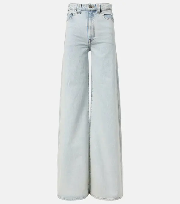 Khaite Dane" Wide-leg Jeans