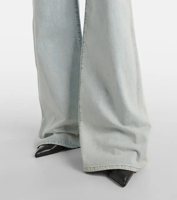 Khaite Dane" Wide-leg Jeans