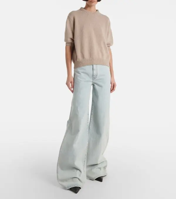 Khaite Dane" Wide-leg Jeans