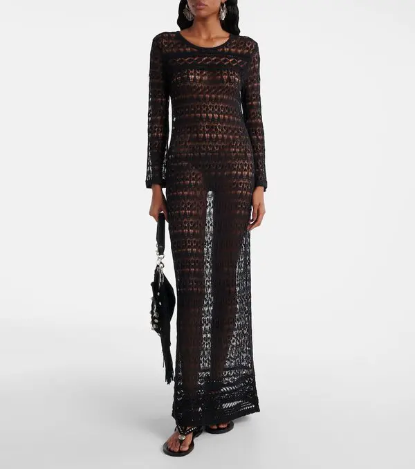 Isabel Marant Étoile Paloma Crochet Cotton-blend Maxi Dress