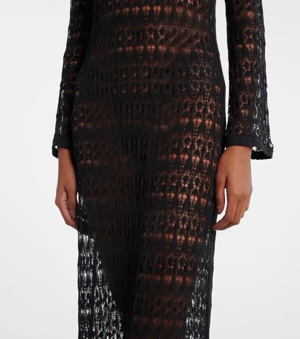 Isabel Marant Étoile Paloma Crochet Cotton-blend Maxi Dress