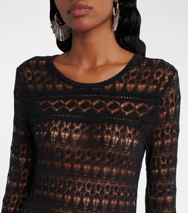 Isabel Marant Étoile Paloma Crochet Cotton-blend Maxi Dress