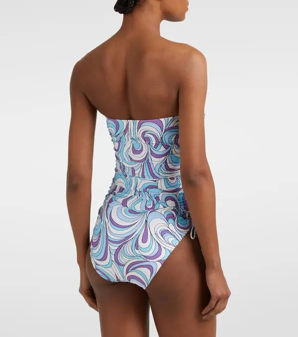 Melissa Odabash Sydney Strapless One Piece Swimsuit - Multicoloured
