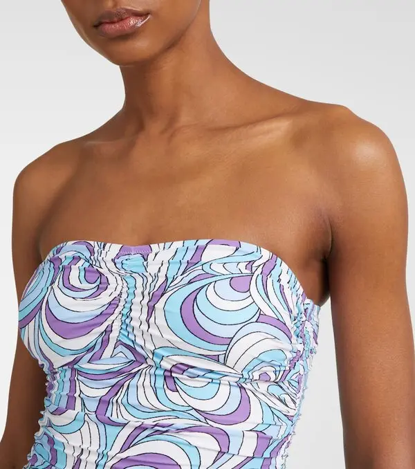 Melissa Odabash Sydney Strapless One Piece Swimsuit - Multicoloured
