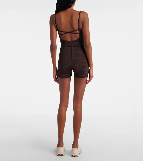 The Upside Arizona Kiva Lame Jersey Bodysuit