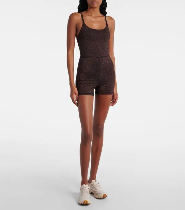 The Upside Arizona Kiva Lame Jersey Bodysuit