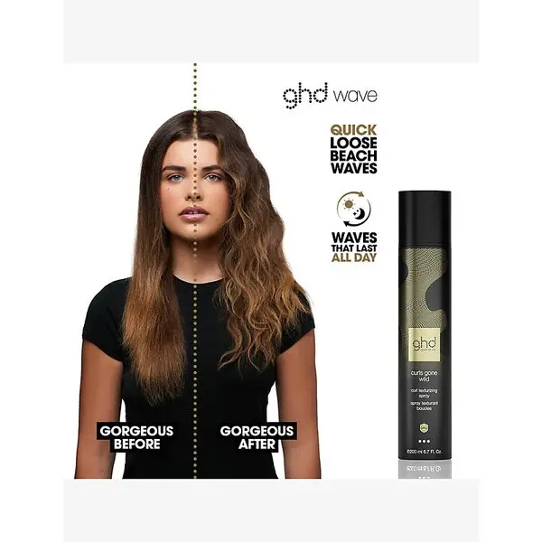 GHD Curls Gone Wild Curl Texturising&nbsp;spray 200ml