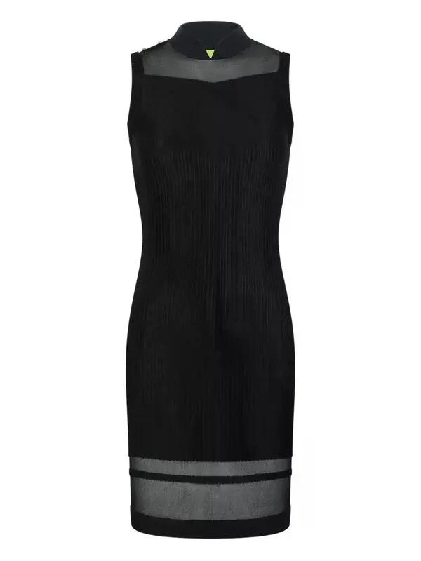 Shanghai Tang Mesh Mini Dress