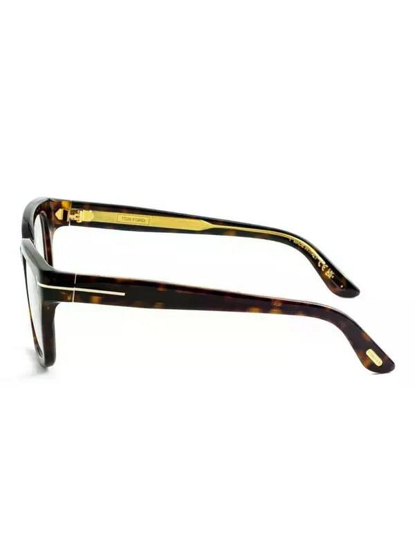 TOM FORD Square-frame Glasses - Brown