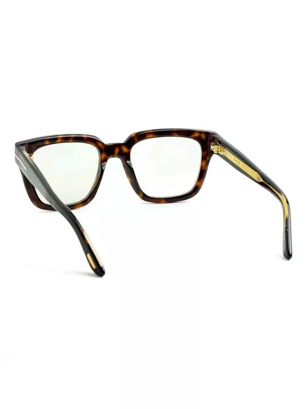 TOM FORD Square-frame Glasses - Brown