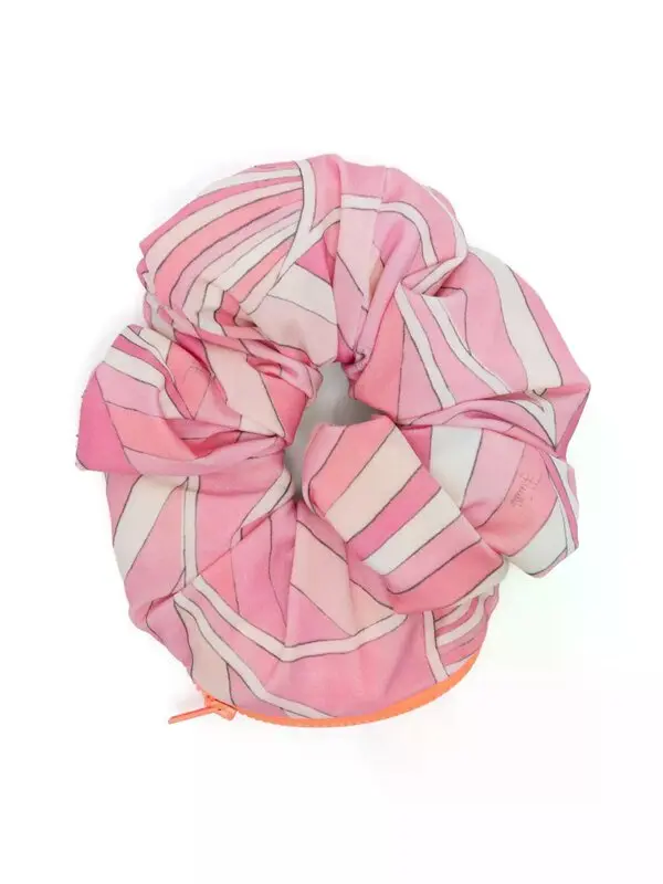 Emilio Pucci Iride-print Hair Tie - Pink