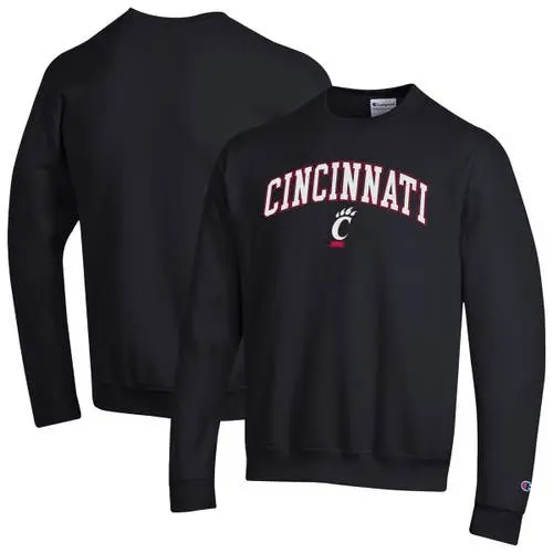 Champion Cincinnati Bearcats Arch Over Logo Pullover Sweatshirt