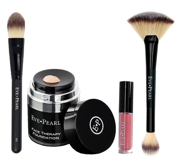 EVE PEARL 4-pc Radiant Essential Face, Lip & Ch Eek Kit - One-color