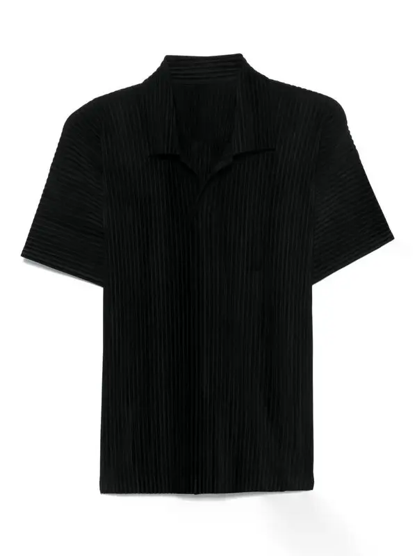 Issey Miyake Plissé T-shirt - Black