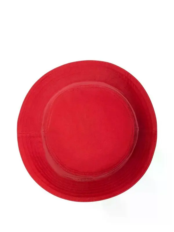 Burberry Equestrian Knight Gabardine Bucket Hat