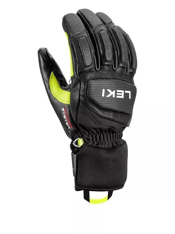 LEKI Logo-print Gloves - Black