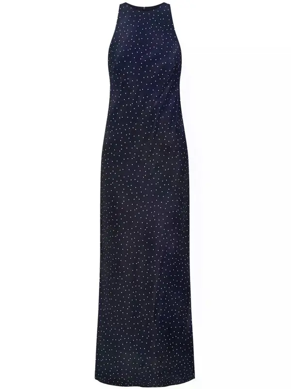 12 STOREEZ Polka-dot Print Midi Dress