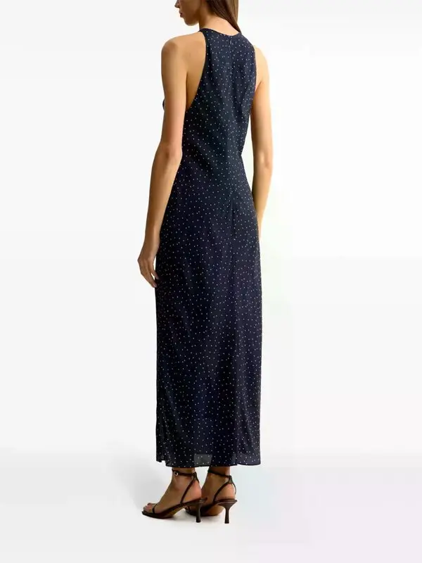 12 STOREEZ Polka-dot Print Midi Dress