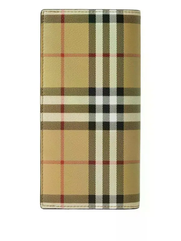 Burberry Check Continental Wallet