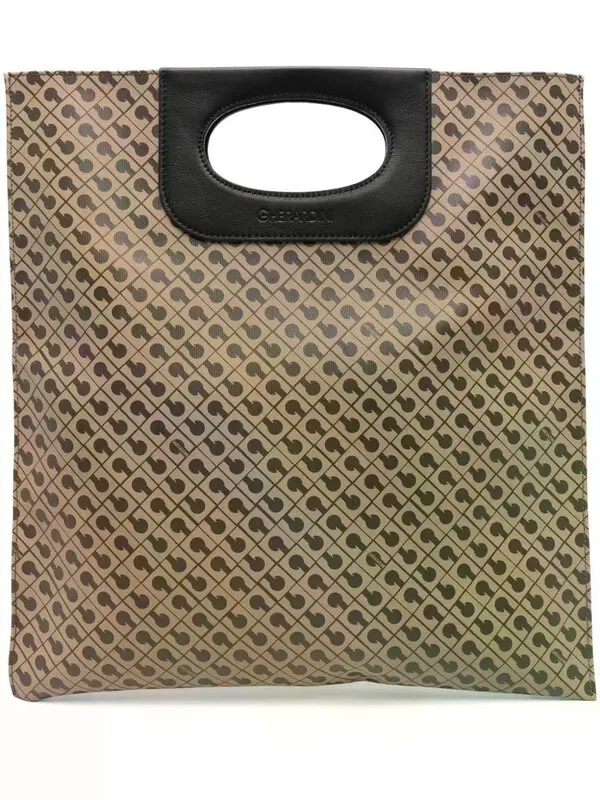 GHERARDINI Pattern-print Tote Bag
