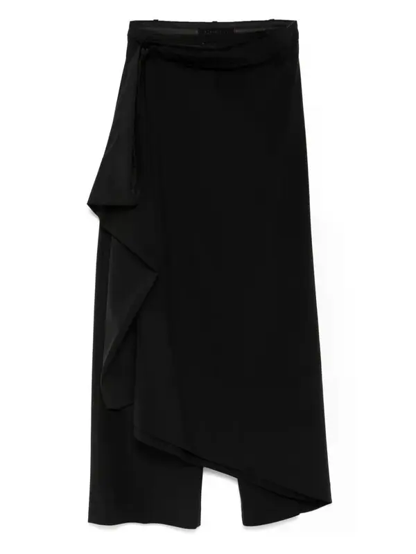 ALAINPAUL Extended Tailored Trousers - Black