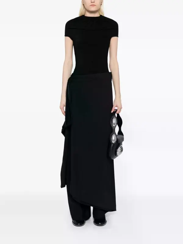 ALAINPAUL Extended Tailored Trousers - Black