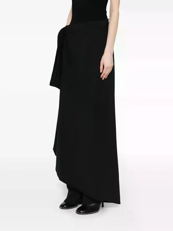 ALAINPAUL Extended Tailored Trousers - Black