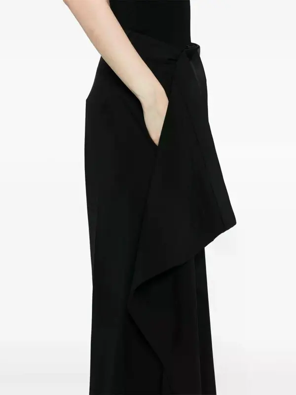 ALAINPAUL Extended Tailored Trousers - Black