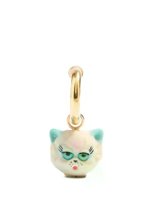 Valentino Garavani Le Chat De La Maison Clip-on Earring - Gold