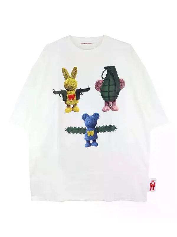 WALTER VAN BEIRENDONCK Printed T-shirt - White
