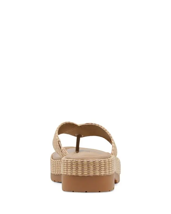 DONALD PLINER Thong Sandals - Tobacco