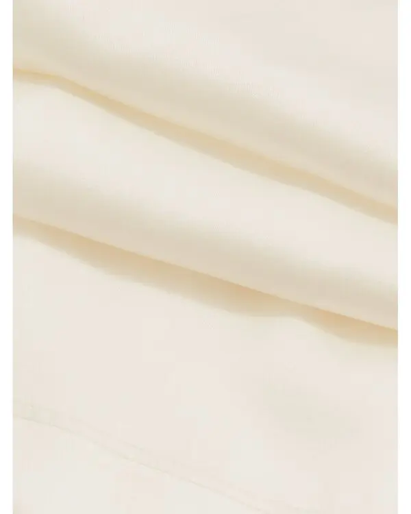 REISS Ruby Mixed Media Tank Top - White