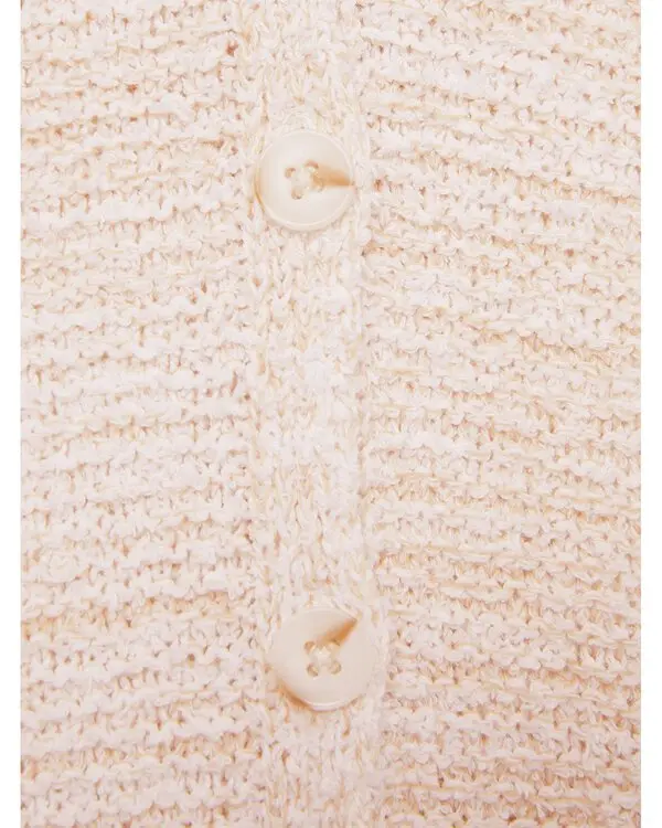REISS Lily Button-front Knit Vest